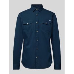 Jack & Jones Slim Fit Freizeithemd mit Kentkragen Modell 'ESHERIDAN'