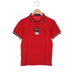 Fred Perry Herren Poloshirt, rot, Gr. 46