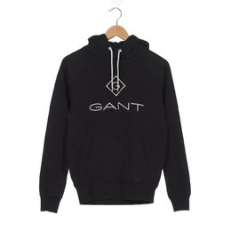 Gant Herren Kapuzenpullover, schwarz, Gr. 46