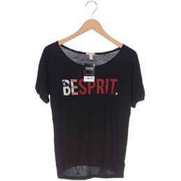 Esprit Damen T-Shirt, schwarz, Gr. 38