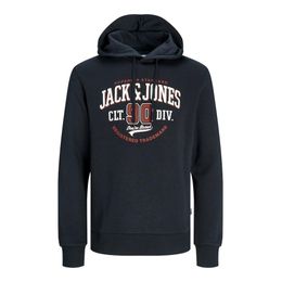 Jack & Jones JACK & JONES Sweatshirt Herren Gr&ouml;&szlig;e XS navy / karminrot / wei&szlig;