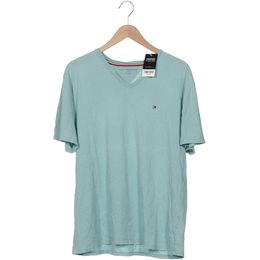 Tommy Hilfiger Herren T-Shirt, türkis, Gr. 54