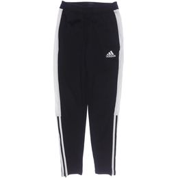 Adidas Damen Stoffhose, schwarz, Gr. 0