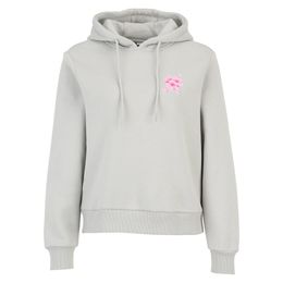 Miss Tee Sweatshirt 'Self Love Club' Damen Gr&ouml;&szlig;e 4XL grau / hellpink / schwarz