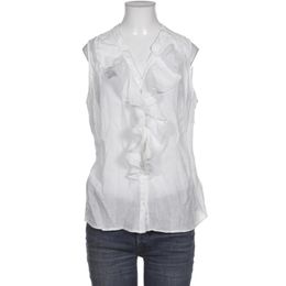 Massimo Dutti Damen Bluse, weiß, Gr. 40