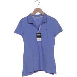 Tommy Hilfiger Damen Poloshirt, blau, Gr. 36