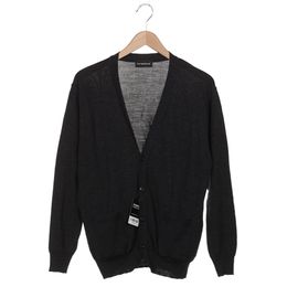 breidhof Herren Strickjacke, schwarz, Gr. 52