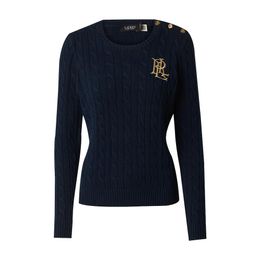 Lauren by Ralph Lauren Lauren Ralph Lauren Pullover Damen Gr&ouml;&szlig;e XXL navy / gold