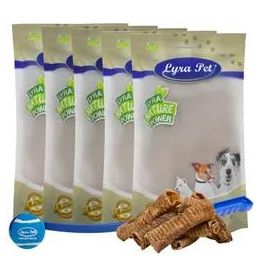 5 kg LYRA PET® Rinderstrossen ca. 12 - 15 cm + Ballschleuder