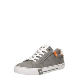 Mustang Sneaker Herren Gr&ouml;&szlig;e 50 dunkelgrau / orange