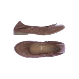 Tamaris Damen Ballerinas, braun, Gr. 37