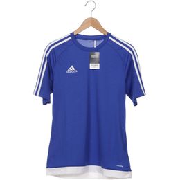 Adidas Herren T-Shirt, blau, Gr. 48