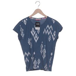 Cecil Damen T-Shirt, blau, Gr. 36