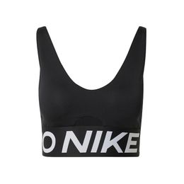Nike Sport-BH 'Indy' Damen Größe L schwarz / weiß
