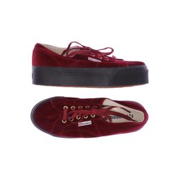 Superga Damen Sneakers, bordeaux, Gr. 38