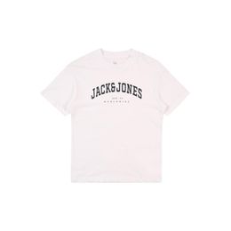 Jack & Jones Jack & Jones Junior T-Shirt 'JJECaleb' Jungen Gr&ouml;&szlig;e 164 schwarz / wei&szlig;