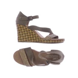 Toms Shoes Toms Damen Sandale, braun, Gr. 39