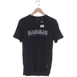 Napapijri Herren T-Shirt, schwarz, Gr. 48