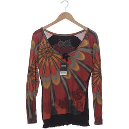 Desigual Damen Langarmshirt, braun, Gr. 38