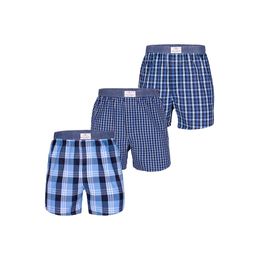 Luca David Boxer shorts 'Olden Glory' male Blue size L