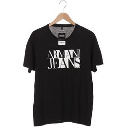 Armani Jeans Herren T-Shirt, schwarz, Gr. 58