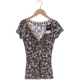 Marc Cain Damen T-Shirt, braun, Gr. 38