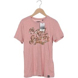 Superdry Damen T-Shirt, pink, Gr. 38