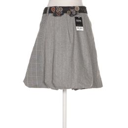 Desigual Damen Rock, grau, Gr. 34