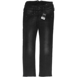 Herrlicher Damen Jeans, schwarz, Gr. 25