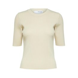 Selected Pullover 'Mala' Damen Gr&ouml;&szlig;e 4XL/5XL creme