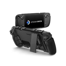 Spigen Thin Fit with Kick Stand - black - Steam Deck - Accessories for game console - Steam Deck