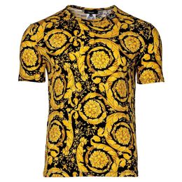 Versace T-Shirt Herren Gr&ouml;&szlig;e M gelb / schwarz