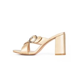 Celena Mules 'Chene' female Gold size 41