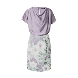Swing Kleid Damen Gr&ouml;&szlig;e 36 gr&uuml;n / pastellgr&uuml;n / flieder / offwhite Winterkleid