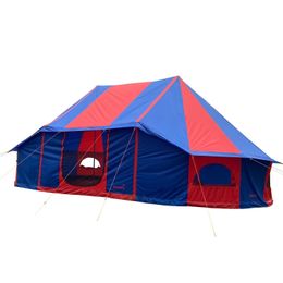 Skandika Kuppelzelt Morsom Eventzelt mit eingenähtem Zeltboden, Personen: 20, Partyzelt XXL, 8 x 5 m, 3,5 m Stehhöhe, wasserdicht, 40 m² Fläche