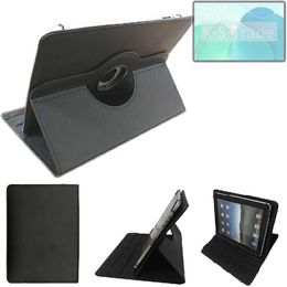 K-S-Trade Tablet-Hülle für Teclast P40S, High quality Schutz Hülle 360° Tablet Case Schutzhülle Flip Cover, schwarz
