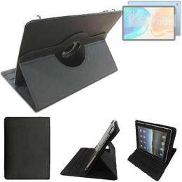 K-S-Trade Tablet-Hülle für Teclast M40 Plus, High quality Schutz Hülle 360° Tablet Case Schutzhülle Flip Cover, schwarz