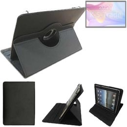K-S-Trade Tablet-Hülle für Teclast P20S, High quality Schutz Hülle 360° Tablet Case Schutzhülle Flip Cover, schwarz