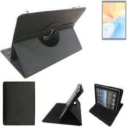 K-S-Trade Tablet-Hülle für Teclast P25T, High quality Schutz Hülle 360° Tablet Case Schutzhülle Flip Cover, schwarz