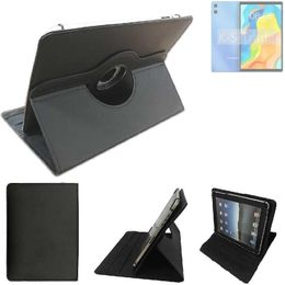 K-S-Trade Tablet-Hülle für Teclast P26T, High quality Schutz Hülle 360° Tablet Case Schutzhülle Flip Cover, schwarz