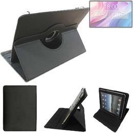 K-S-Trade Tablet-Hülle für Teclast T40HD, High quality Schutz Hülle 360° Tablet Case Schutzhülle Flip Cover, schwarz