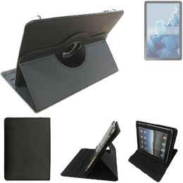 K-S-Trade Tablet-Hülle für HMD T21, High quality Schutz Hülle 360° Tablet Case Schutzhülle Flip Cover, schwarz