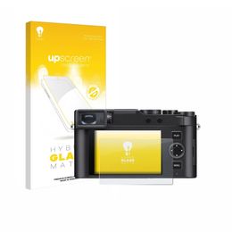upscreen Displayschutzglas Schutzglas für Leica D-Lux 8, Schutzfolie Display Schutz Glas Folie matt, weiß