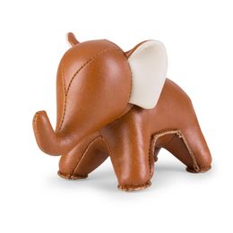 Züny Türstopper Zuny Classic, Buchstütze, 1 kg, Elefant Abby, Braun & Weizenfarben