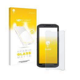 upscreen Displayschutzglas Schutzglas für Point Mobile PM84, Schutzfolie Display Schutz Glas Folie matt, weiß