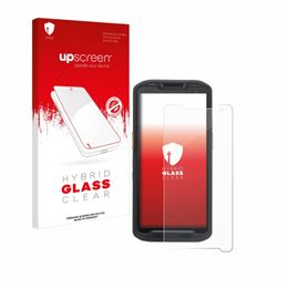 upscreen Displayschutzglas Schutzglas für Point Mobile PM84, Schutzfolie Display Schutz Glas Folie klar, weiß