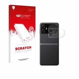 upscreen Displayschutzfolie Schutzfolie für Blackview Hero 10 (Äußeres Display), 1 Stück, Displayschutz Schutz Folie Klar Transparent, weiß
