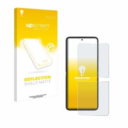 upscreen Displayschutzfolie Schutzfolie für Blackview Hero 10 (Vorderes Display), 1 Stück, Displayschutz Schutz Folie Matt Entspiegelungsfolie, weiß