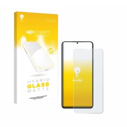 upscreen Displayschutzglas Schutzglas für Oukitel C50, Schutzfolie Display Schutz Glas Folie matt, weiß