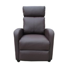 HTI-Living Relaxsessel Relaxsessel Corrado Kunstleder Braun (Stück, 1-St., 1 Relaxsessel), Fernsehsessel